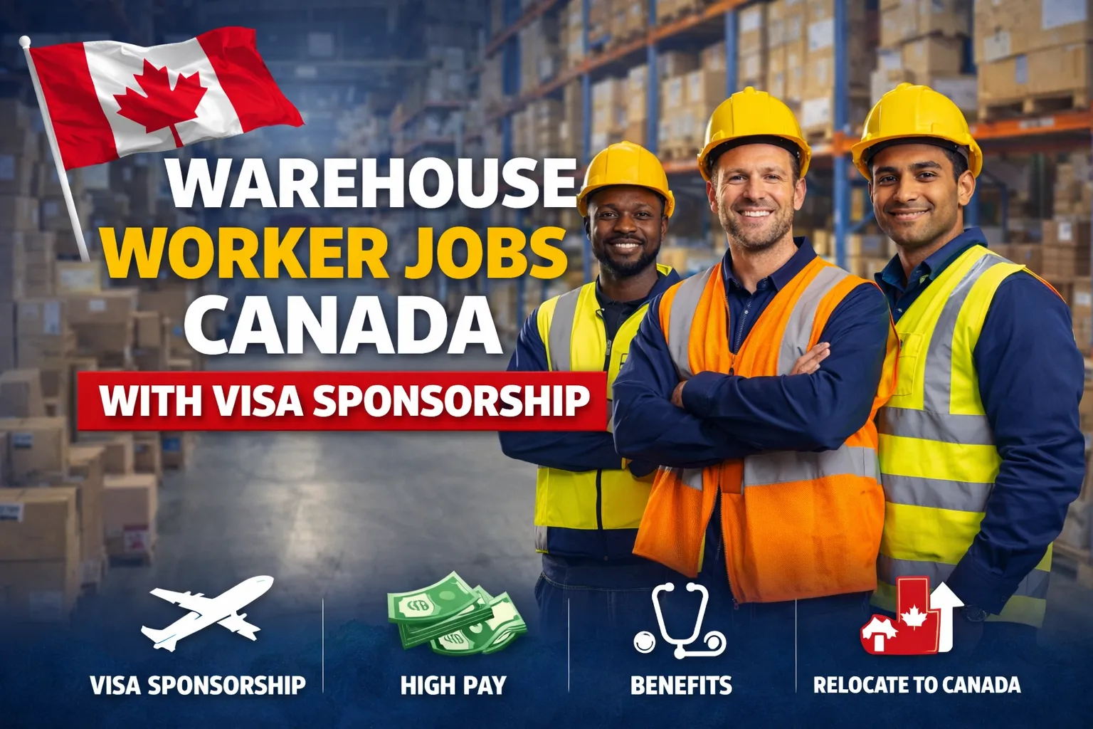 Warehouse Workers Jobs Canada with Visa Sponsorship 2026