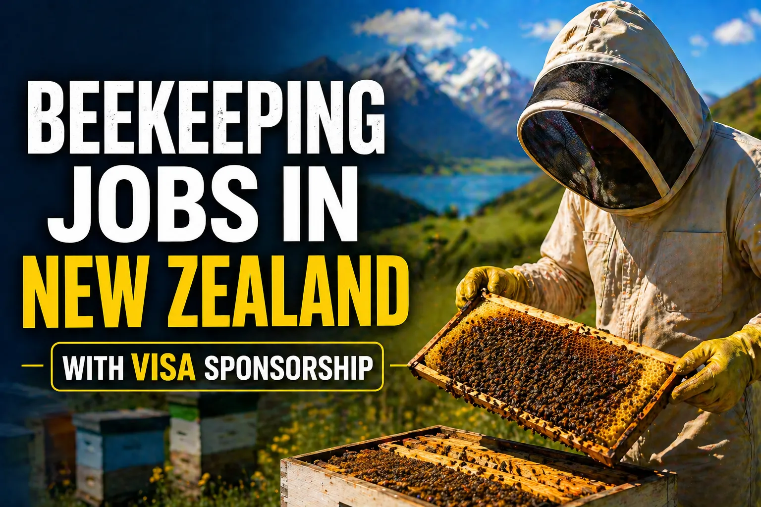 Beekeeping Jobs in New Zealand with Visa Sponsorship 2026